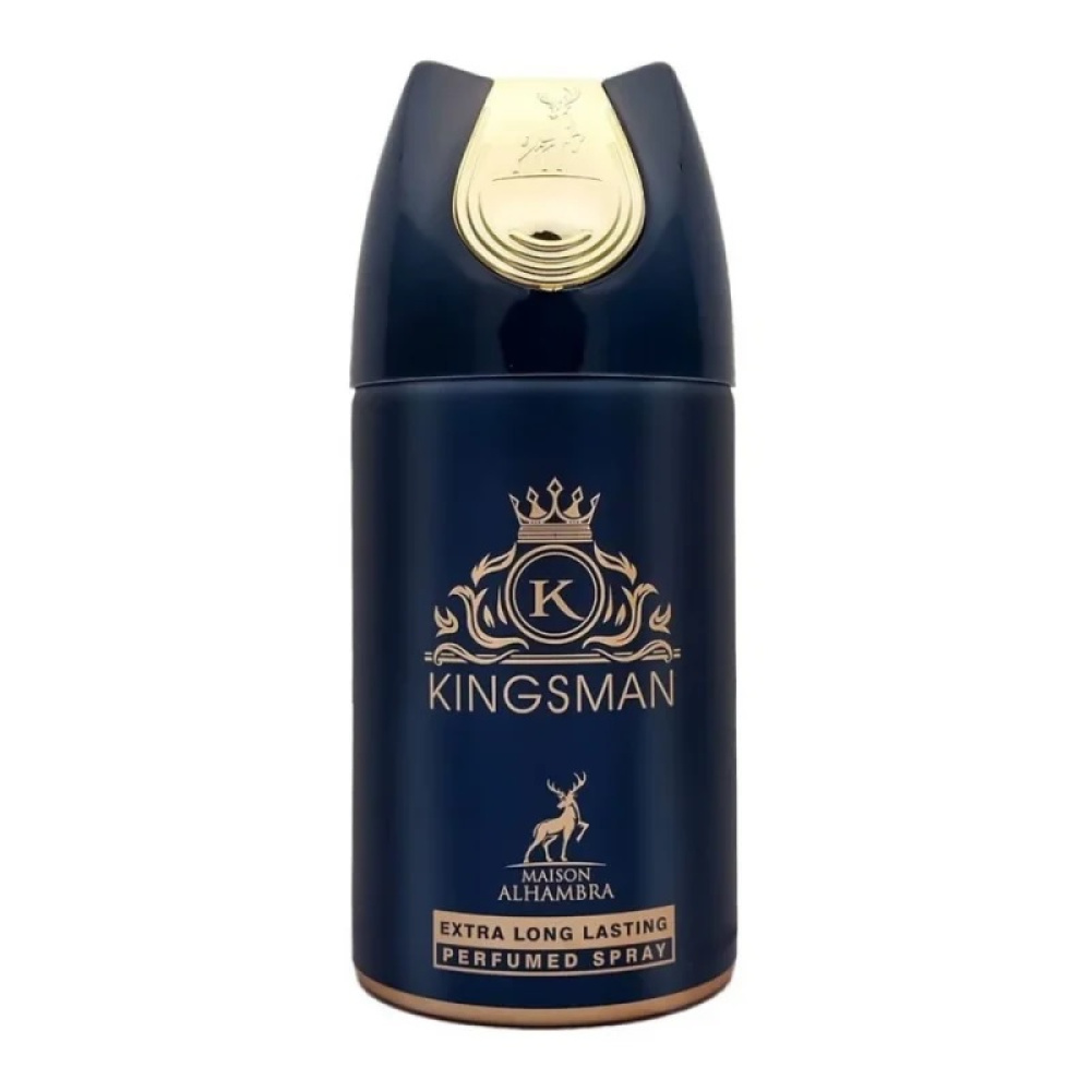 PERFUME SPRAY KINGSMAN MAISON ALHAMBRA - 250ML - BOUTIQUE BUTTERFLY