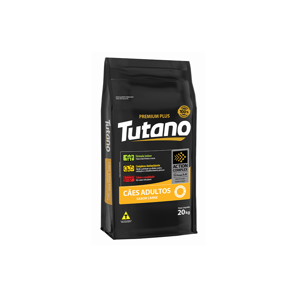 Tutano Adulto Carne 20kg - Pet Shop BR Rações: o melhor para seu pet
