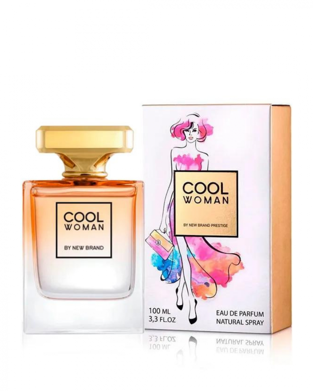 Cool Woman New Brand- Eau de Parfum (inspirado no Coco Mademoiselle ...