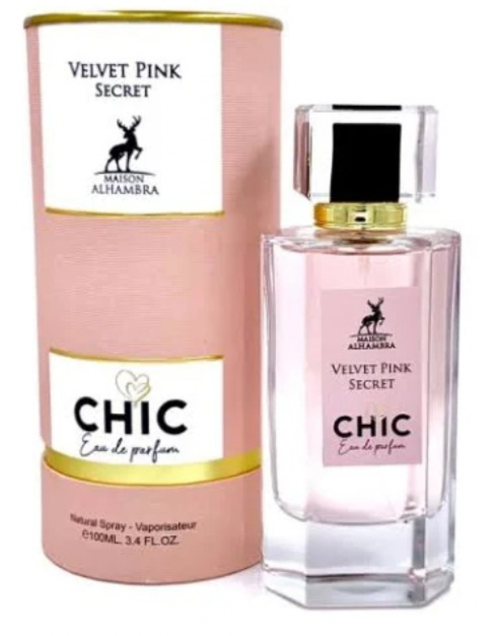 Velvet Pink Secret EDP 100ml - Importado Chique