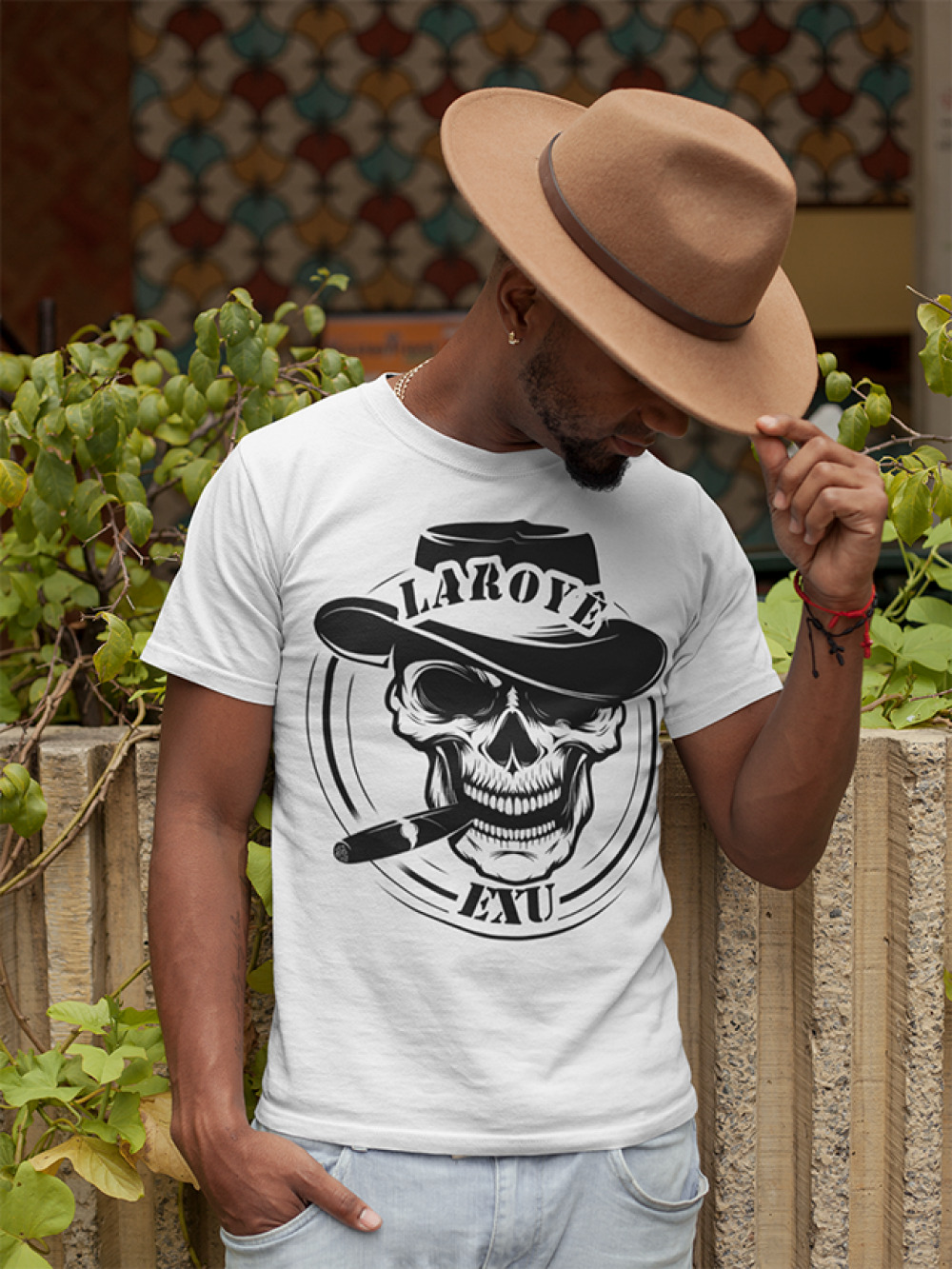 Camiseta Laroyê Exu - Brasil Místico