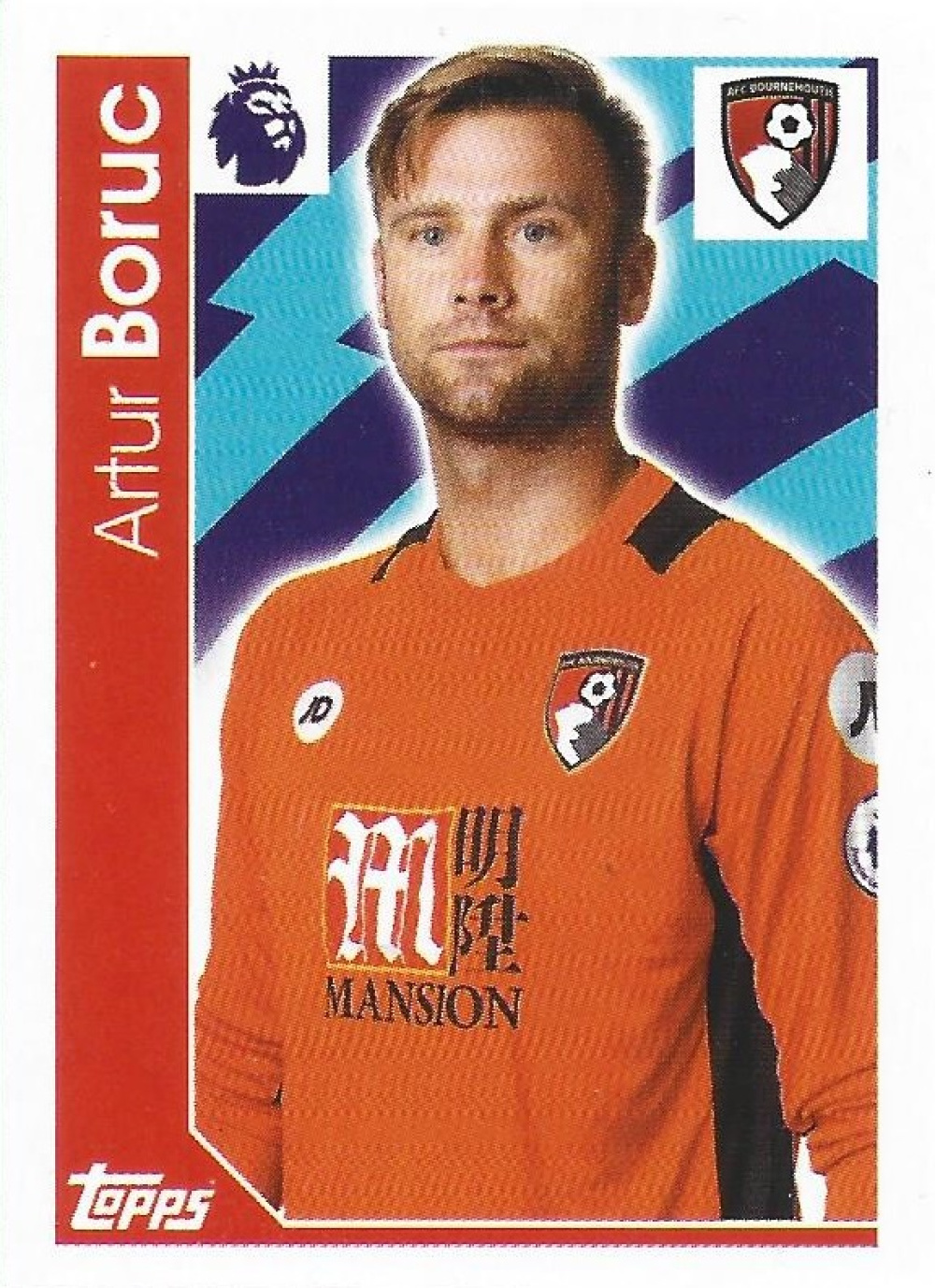 009 - AFC Bournemouth - Artuc Boruc - Brazil Stickers