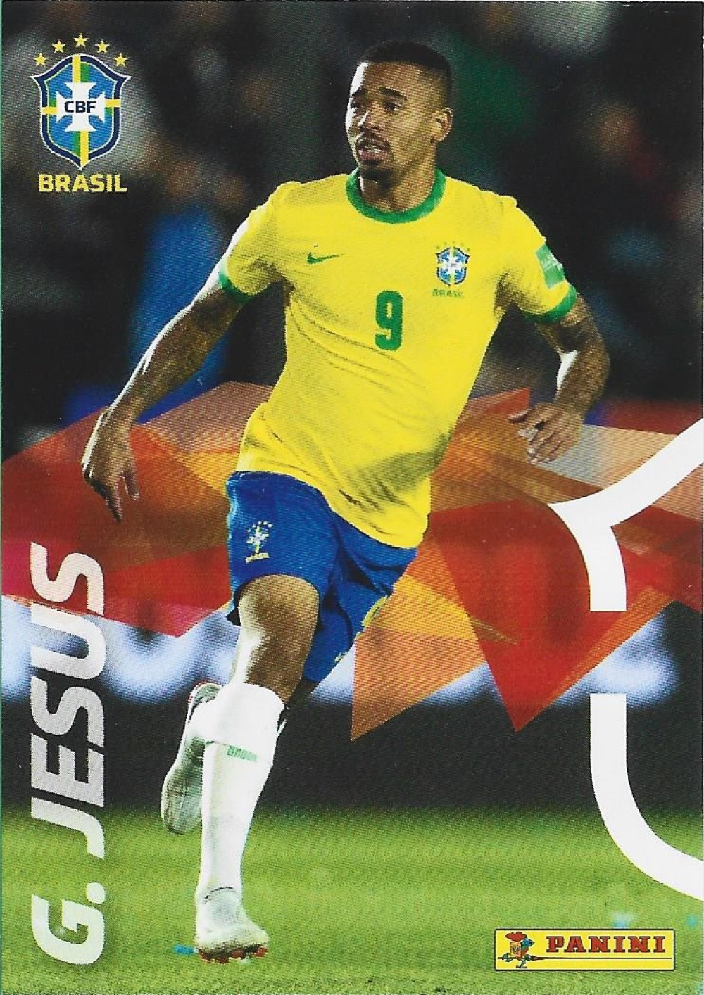 016 - Brasil - Gabriel Jesus - Brazil Stickers