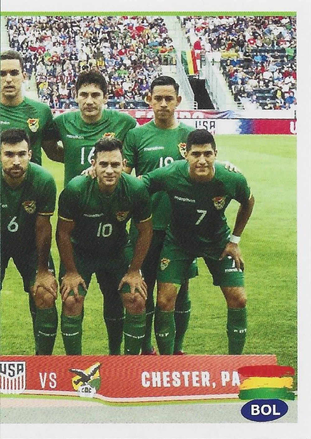 041 - Bolívia - Equipe - Brazil Stickers