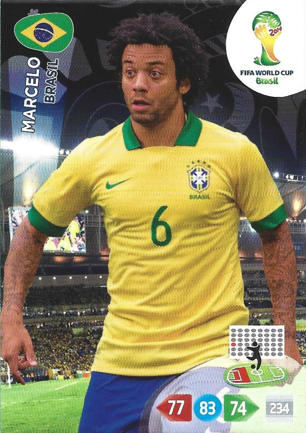 052 - Brasil - Marcelo - Brazil Stickers