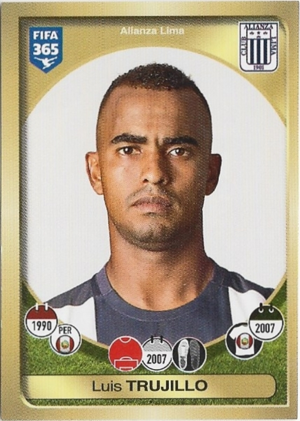 080 - Alianza Lima - Luis Trujillo - Brazil Stickers