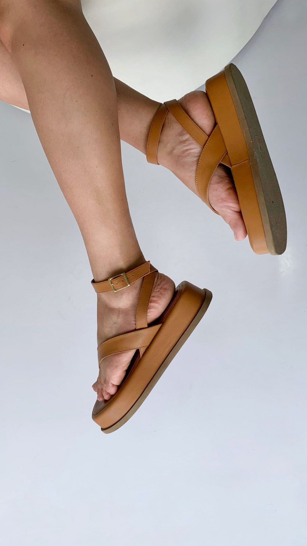 FLATFORM CARAMELO - Breezeshoes