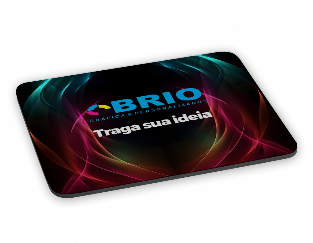 Mouse Pad Personalizado 19x23 cm - Brio Sublimação