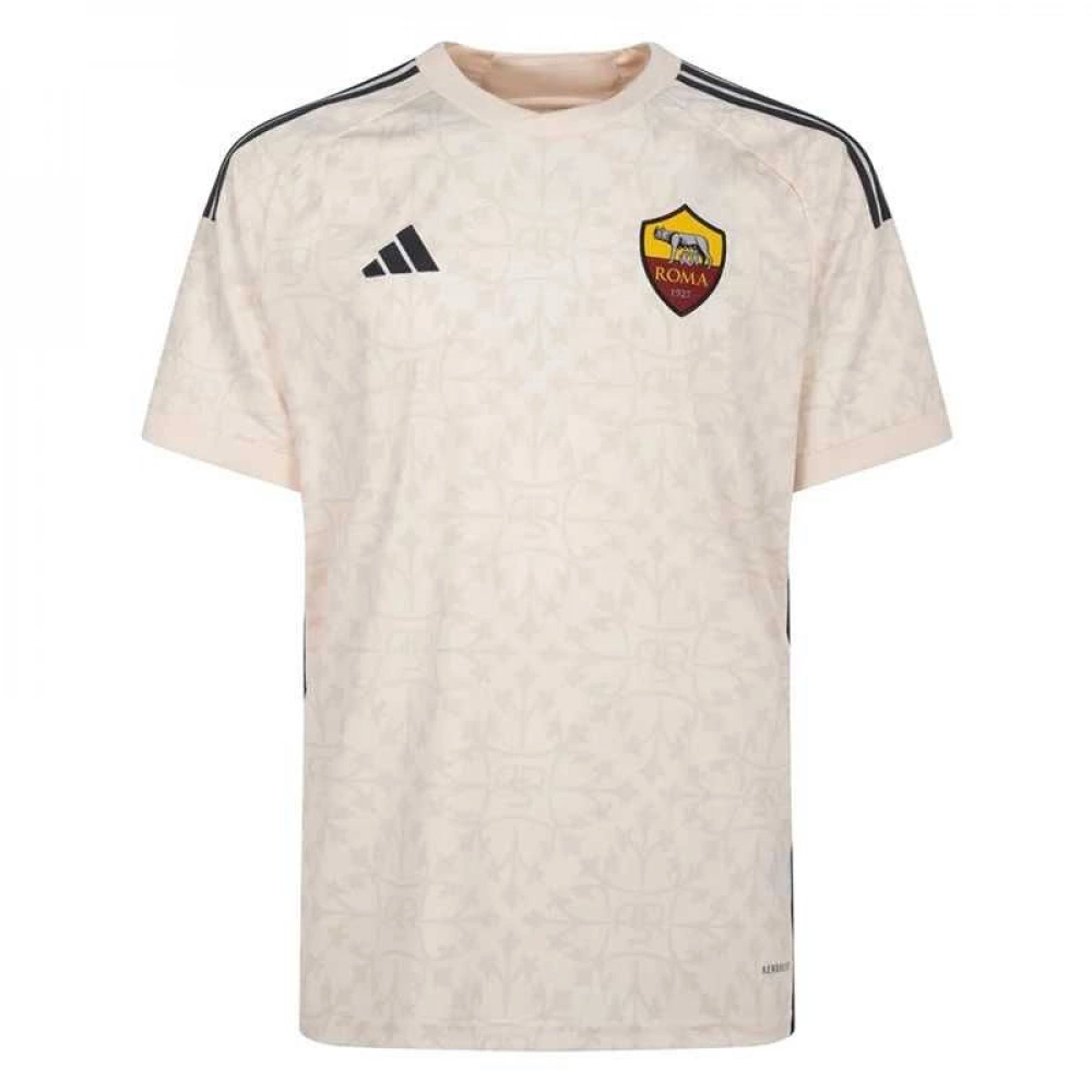 Camisa Adidas Roma II 2023/2024 - Branco - Trial Shoes
