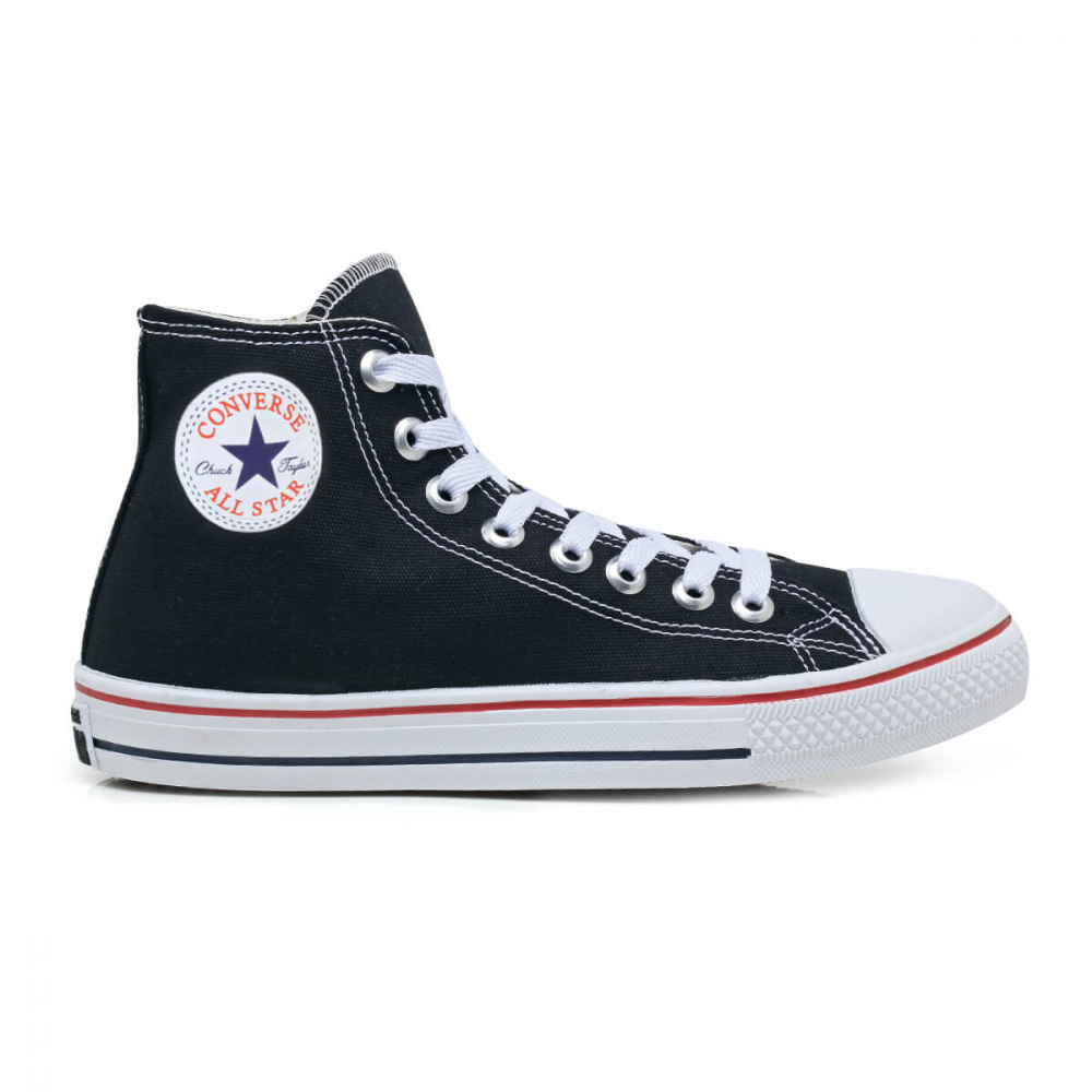 Tênis All Star Converse Cano Alto Preto - Trial Shoes