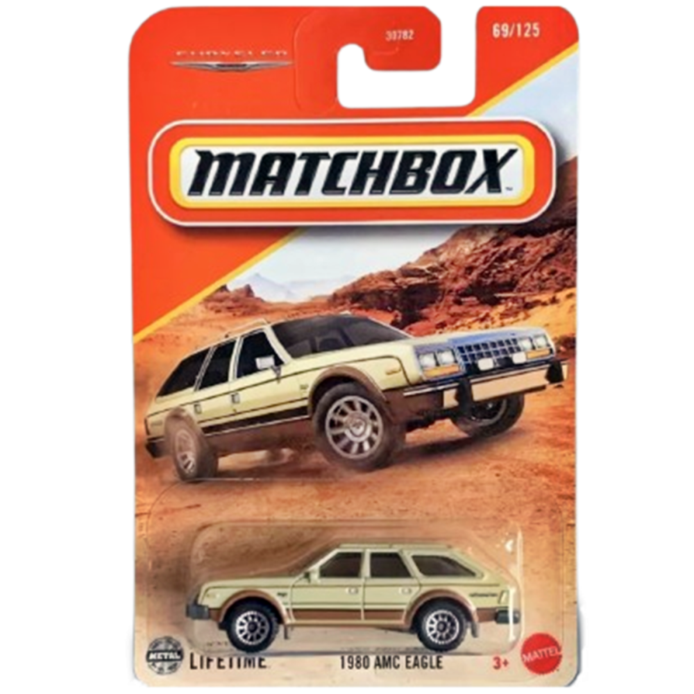Matchbox Chrysler 1980 AMC Eagle Bege JBP35 Escala 1:64 - Bueno ...