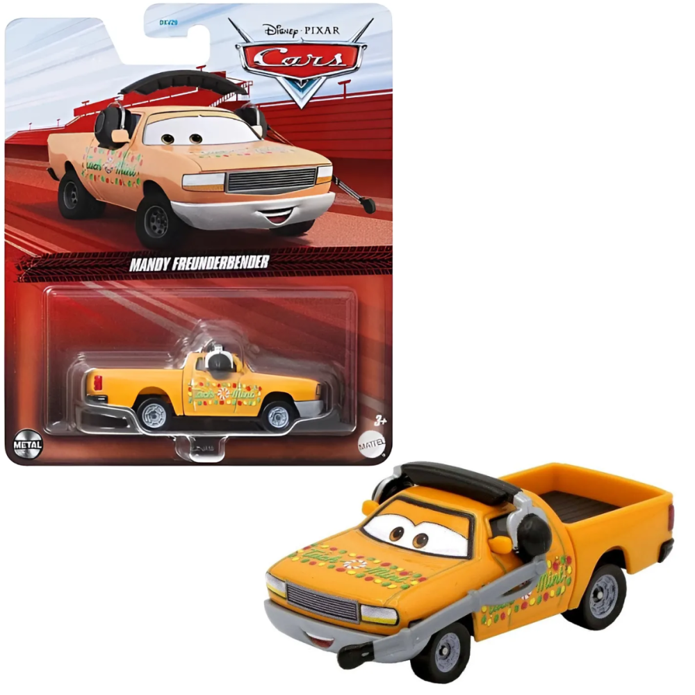 Miniatura Carros Disney Pixar 1:55 Mandy Freunderbender Mattel | Bueno ...