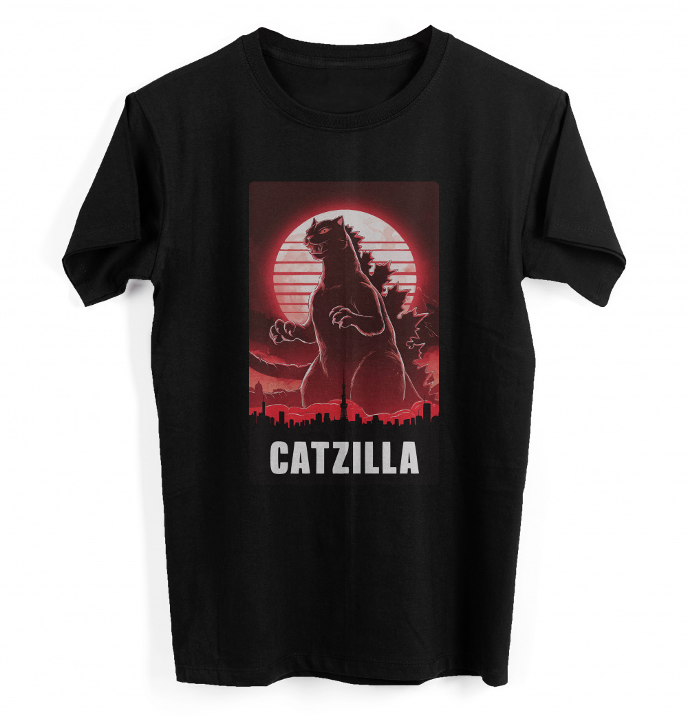 Camiseta Catzilla - BUNKER ARCADE