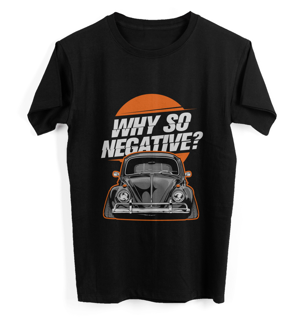 Camiseta Why so Negative - BUNKER ARCADE