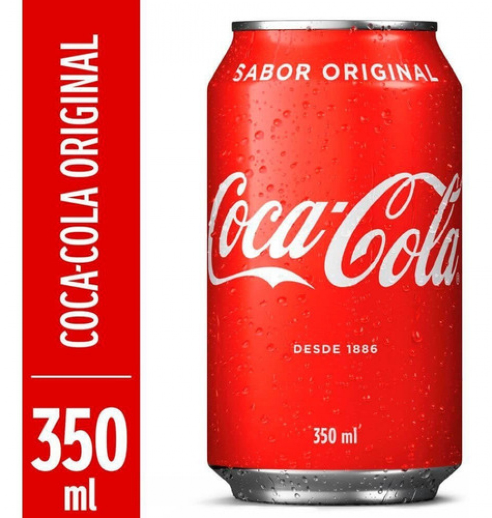Refrigerante Coca Cola Original - 350 ml - Butcher La Vaca