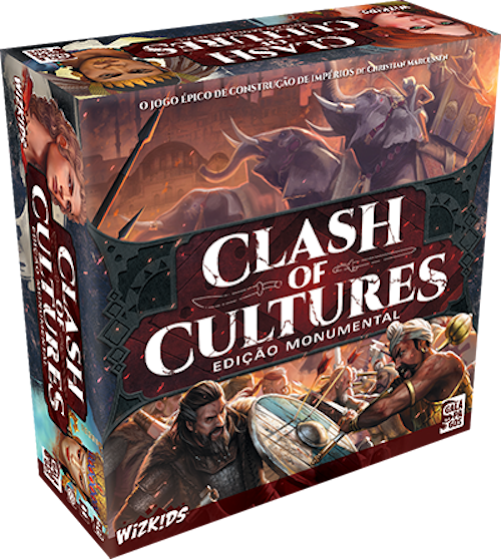 Clash of Cultures - Edição Monumental - Cabalísticos Games