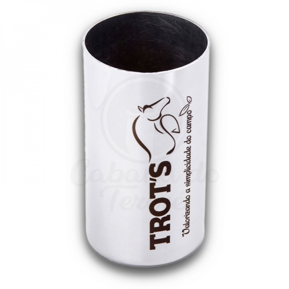 Copo Inox Trots - Redondo 250mL - Cabana do Tereré