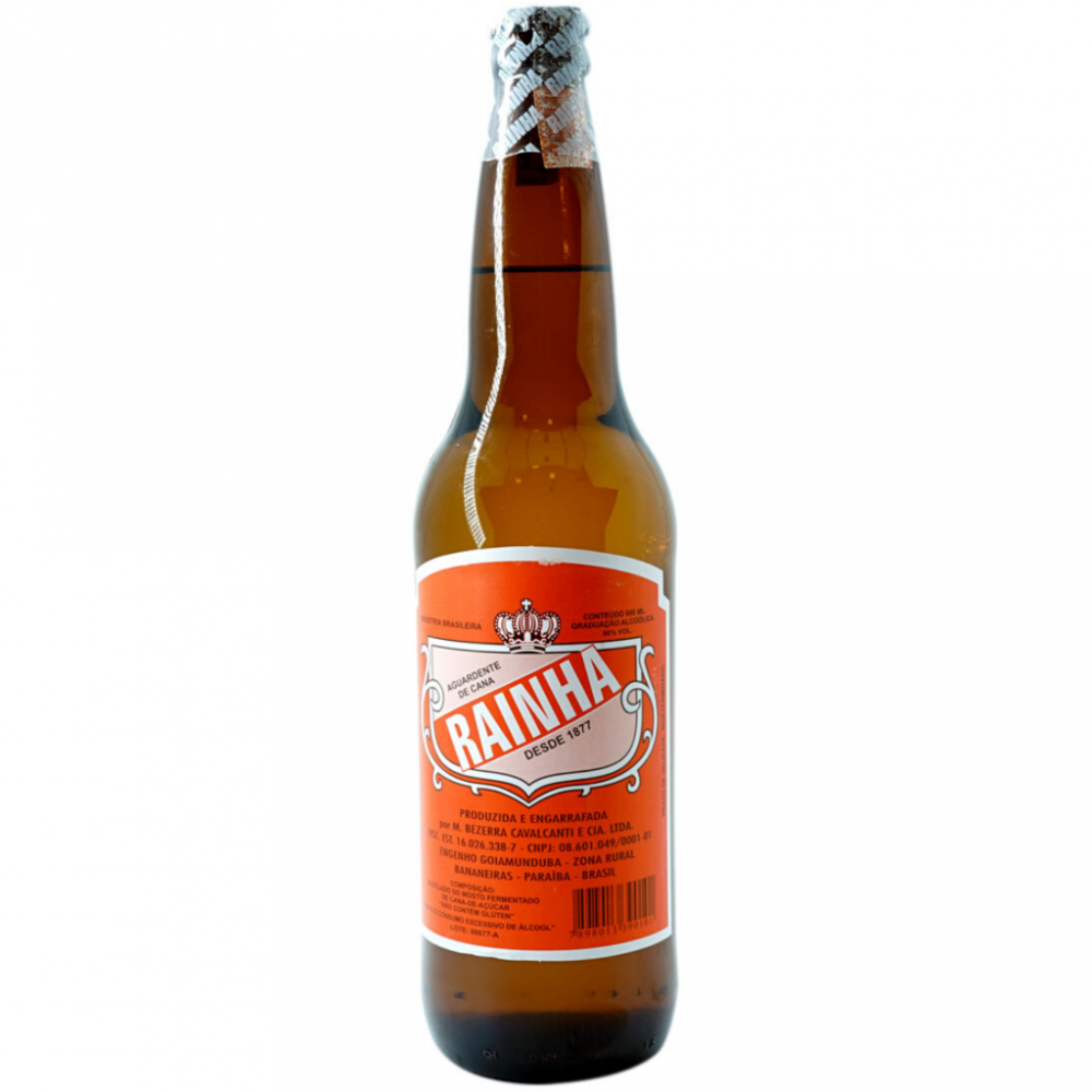 Cachaça Rainha 600ml - Cachaçaria SP