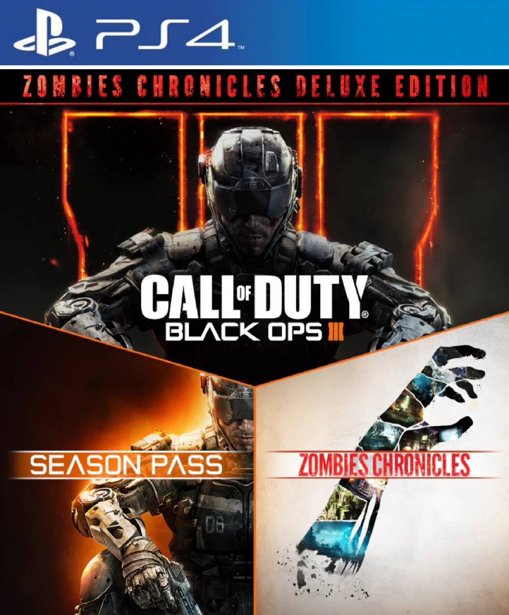 Call of Duty Black Ops III Zombies Chronicles Deluxe PS4 - Cacto Games ...