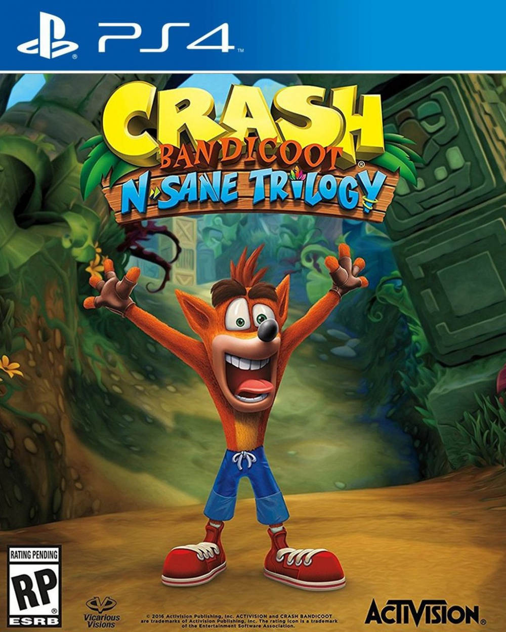 Crash Bandicoot N. Sane Trilogy PS4 - Cacto Games Store