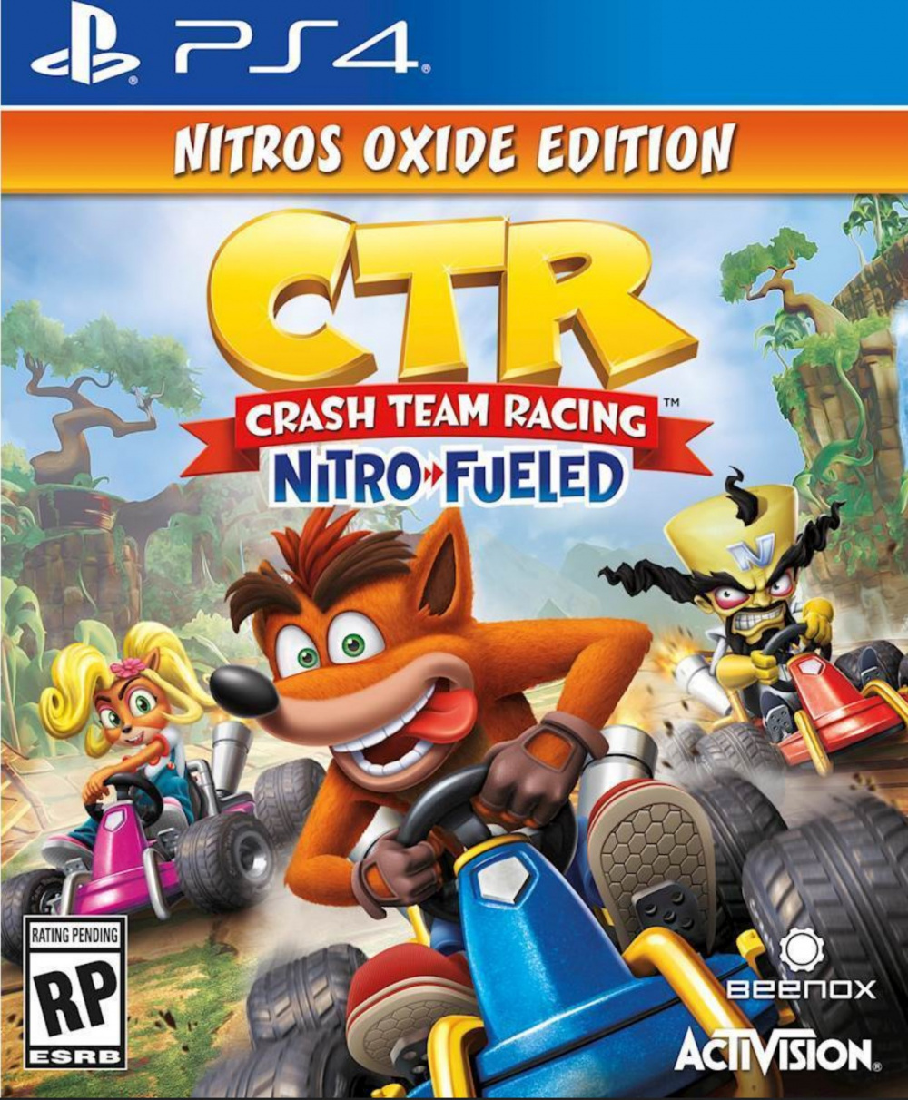 Crash Team Racing Nitro-Fueled Nitros Oxide Edition PS4 - Cacto Games Store