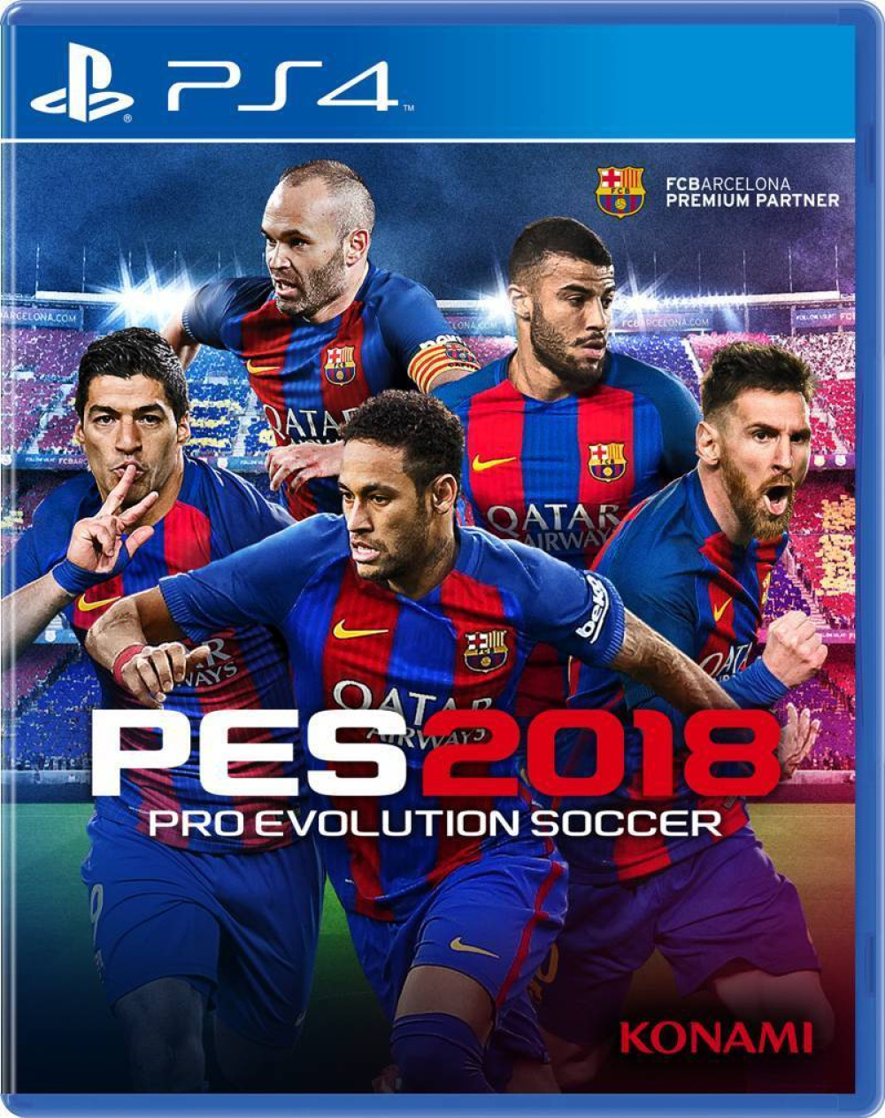 PRO EVOLUTION SOCCER PES 18 PS4 - Cacto Games Store