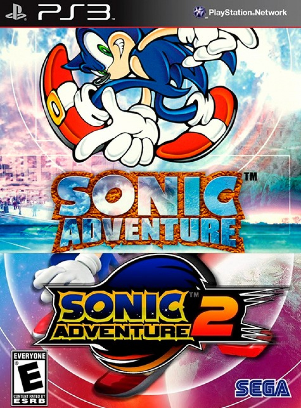 Sonic Adventure 1 e 2 PS3 - Cacto Games Store
