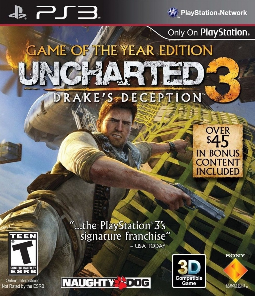 Uncharted 3 Drake's Deception Game of The Year Digital Edition PS3 ...