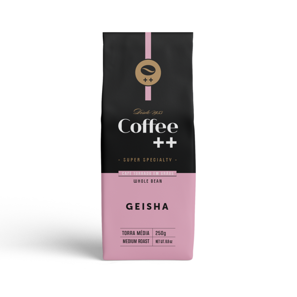 Café Coffee++ Geisha - 250g Grãos - Café Moído