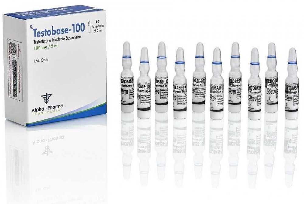 TestobaseSuspensão Injetável de Testosterona 100 mg/2 ml - JACARÉ ANABOL