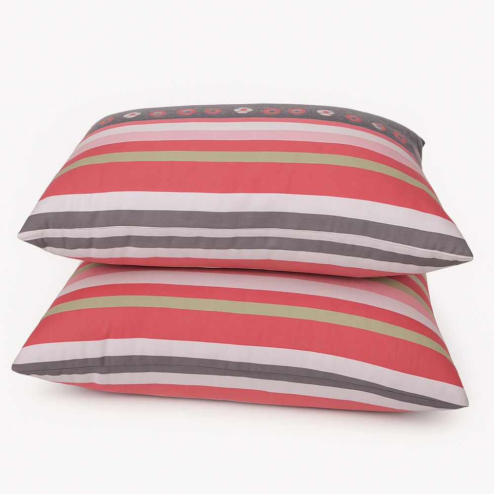 Travesseiro Microfibra Antialérgico Suporte Firme Rosa - Callandra