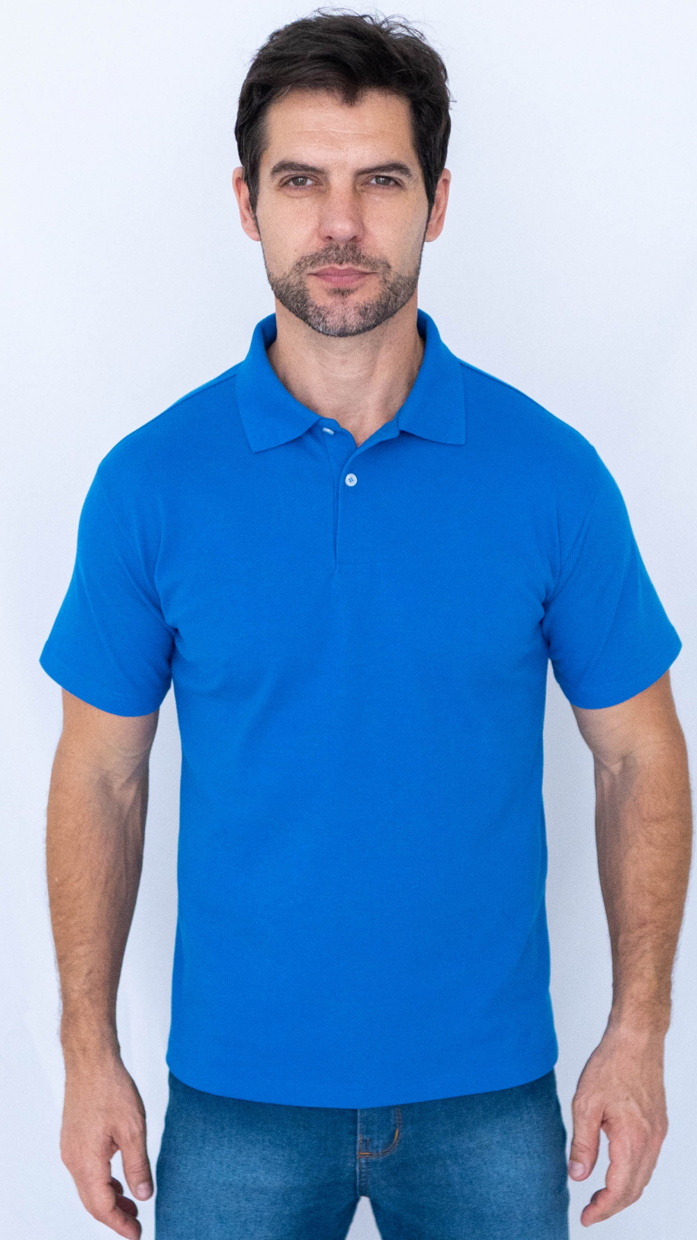 Polo Azul - Camisa e Companhia