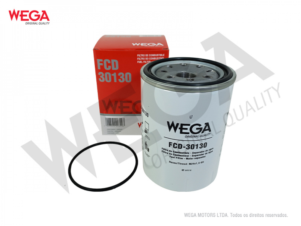 Filtro De Combustivel - FCD30130 WEGA - Campeão Lubrificantes e Filtros