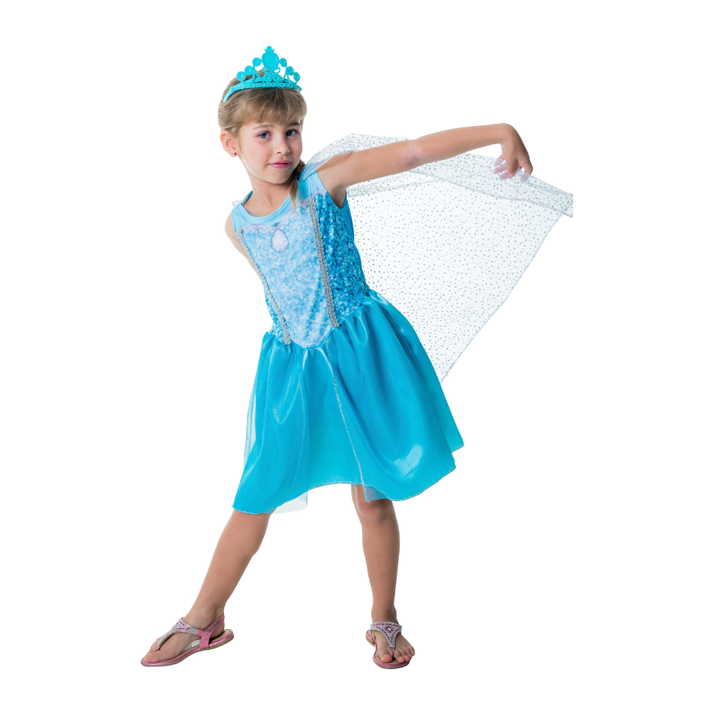 Fantasia Infantil Elsa Frozen Clássica - Princesa Encantada - Loja ...