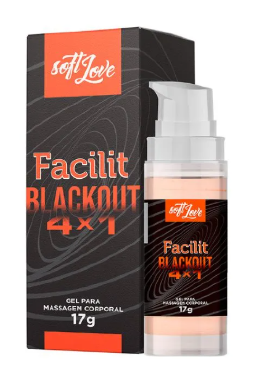 Facilit Blackout 4x1 Gel Lubrificante Vasodilatador 17g - CapituHot