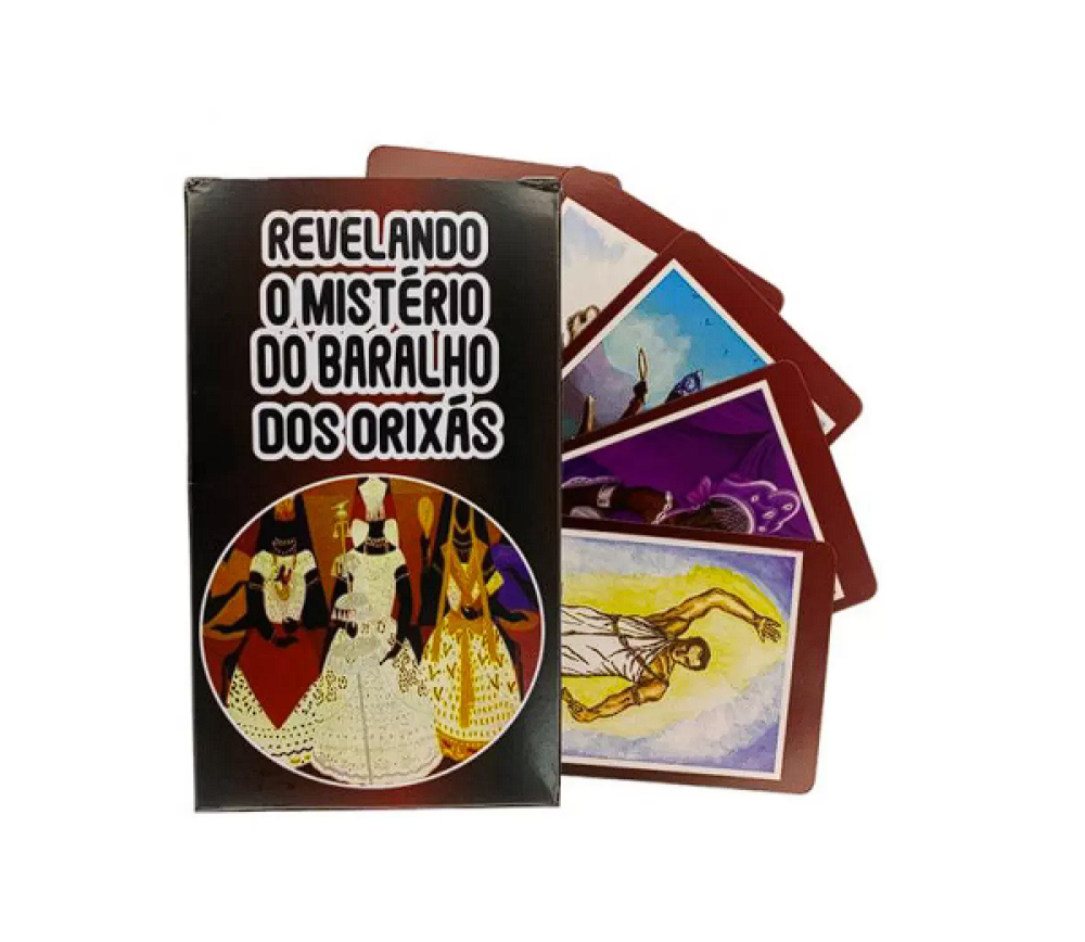 BARALHO REVELANDO O MISTERIO DOS ORIXAS 22 CARTAS + LIVRETO - Casal do ...