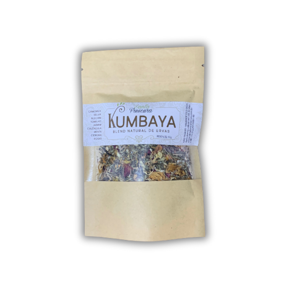FUMO KUMBAYA BLEND NATURAL DE ERVAS - Casal do Dendê Artigos Religiosos