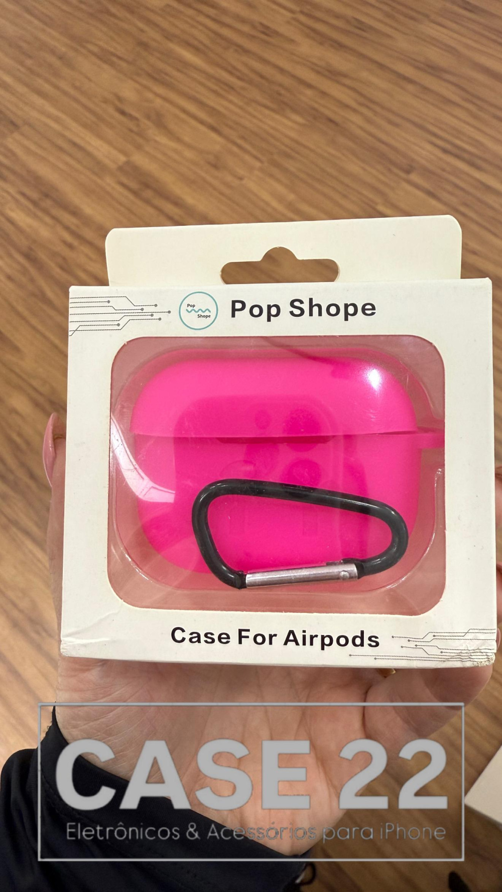 Case em silicone Air Pods Pro - CASE22__