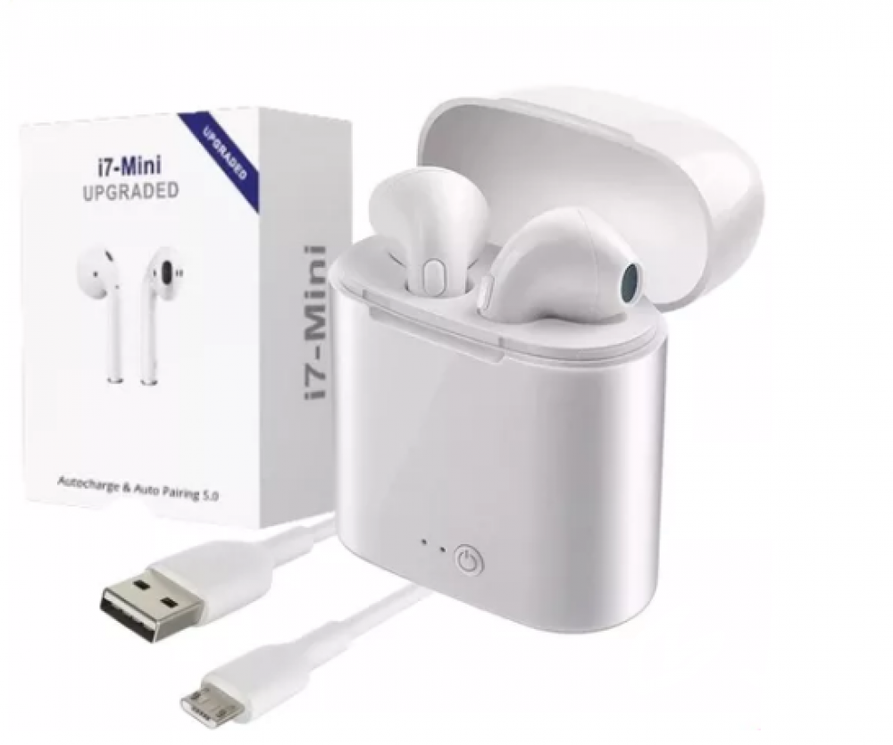 Fone De Ouvido In Ear Sem Fio I7s Upgraded Bluetooth Tws Case Boxx