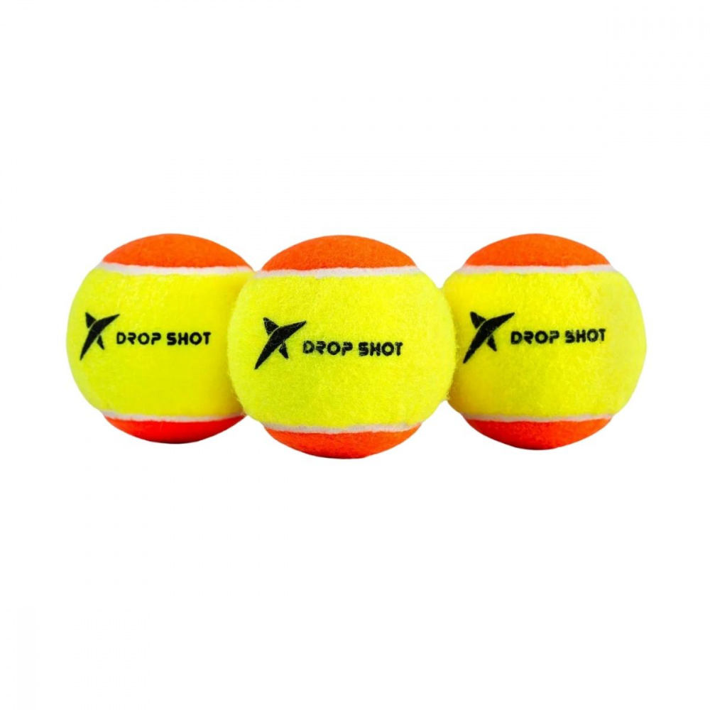 Bolinhas Oficial De Beach Tenis Drop Shot Kit 3 Unidades - C&C Sports