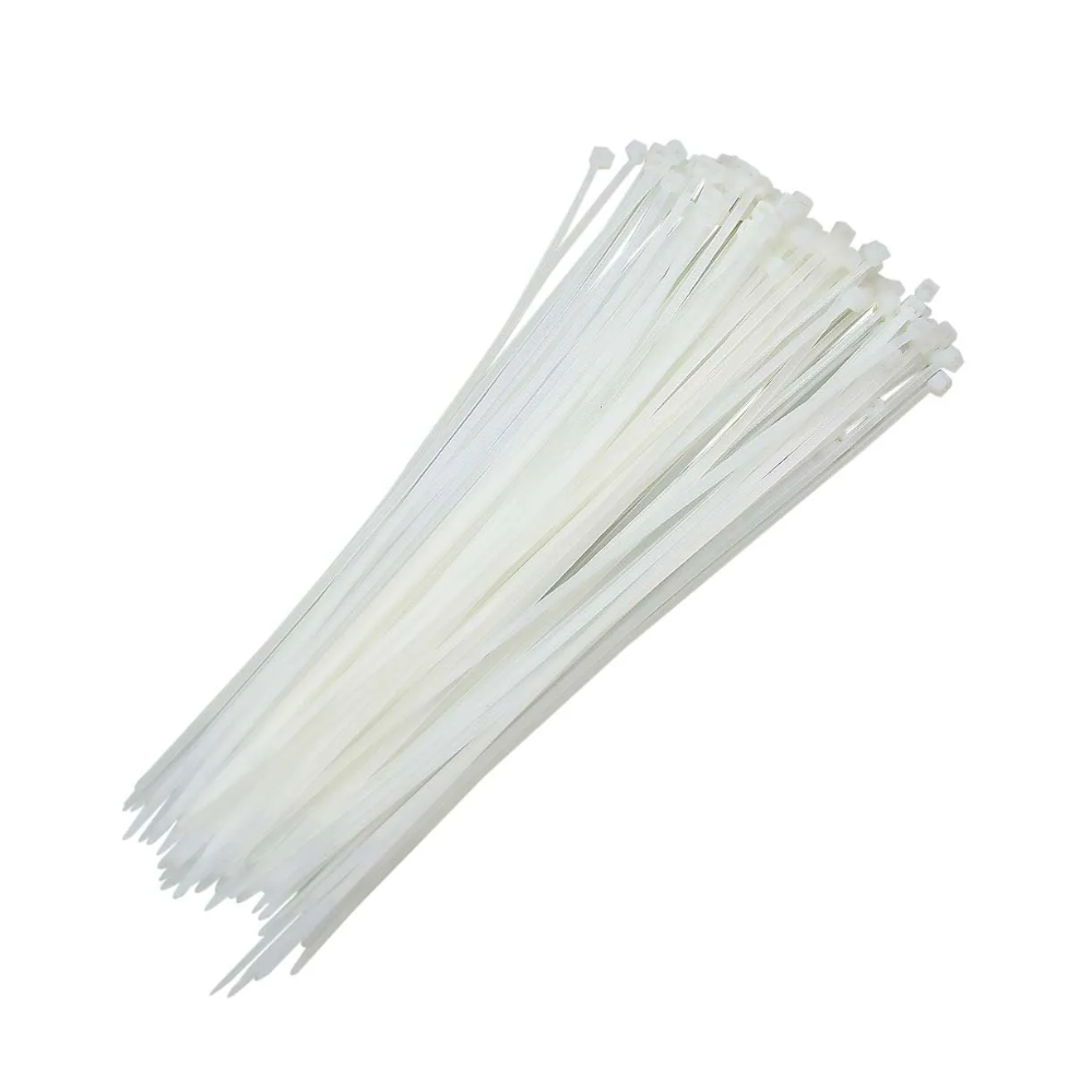 Abraçadeira Para Fios e Cabos 200X3,6mm - Branco - 100 Peças - Cerel ...