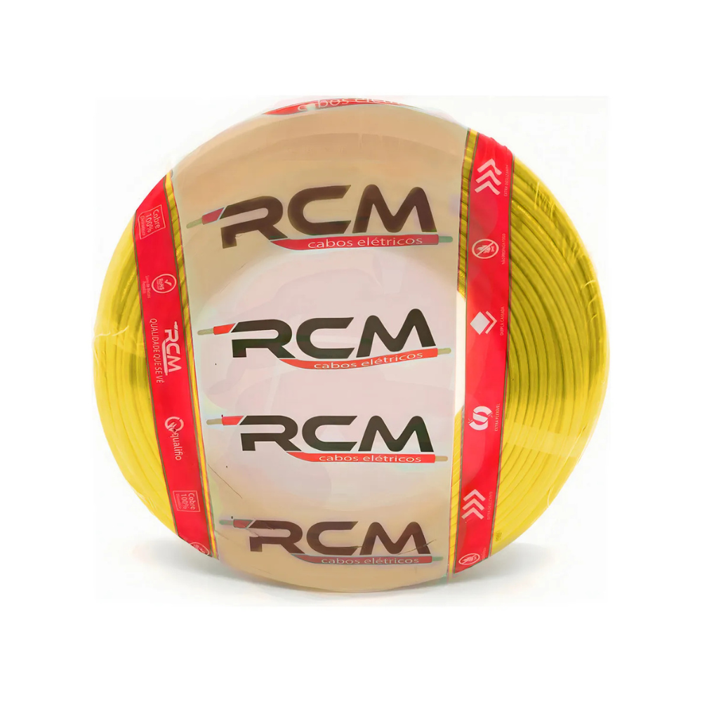 Cabo / Cabinho Flexível RCM 6MM 750V Rolo 100 Metros - Cerel Soluções ...