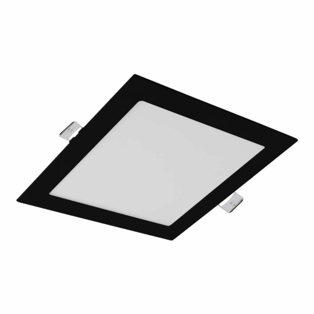 Painel LED Embutir Preto Quadrado 18W 6500K 220MM GLIGHT - Cerel ...