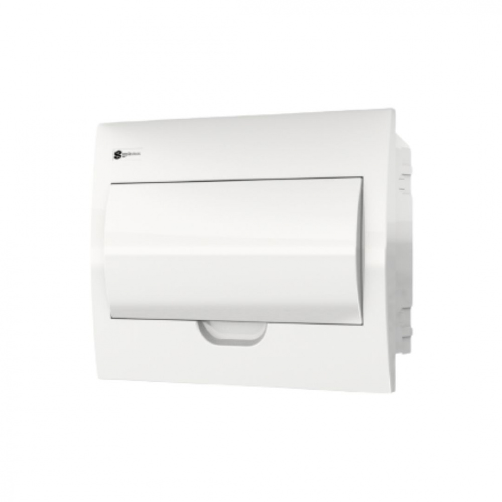 Quadro Embutir Para 12 Disjuntor DIN Com Barramento Terra/Neutro OPACA ...