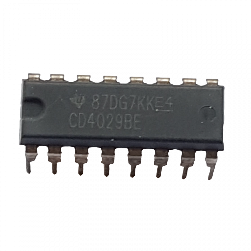Circuito Integrado CMOS CD4029 - Cerne Componentes Eletronicos