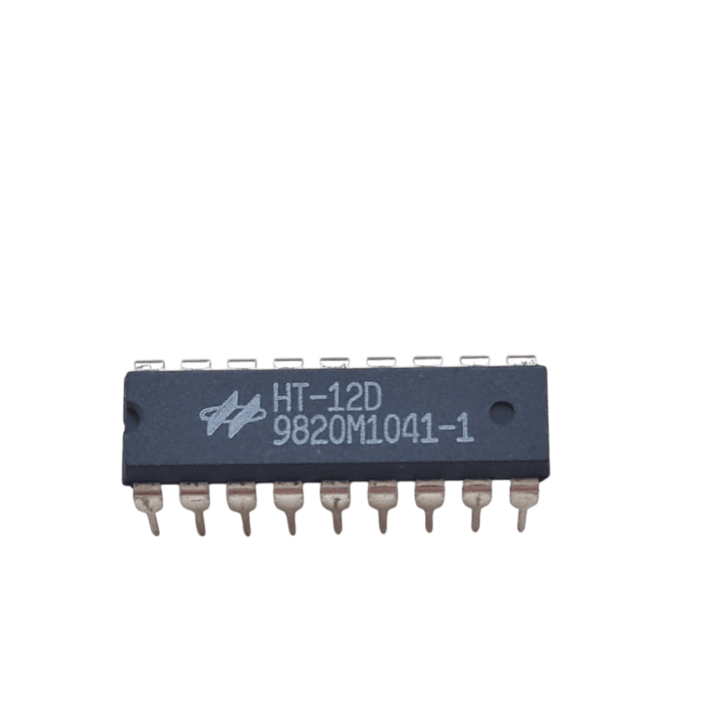 Circuito Integrado Decoder HT12D - Cerne Componentes Eletronicos