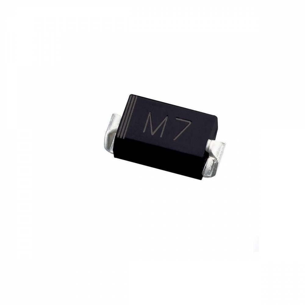 Diodo M7 (1n4007) Smd DO-214AC 1A 1000v - Cerne Componentes Eletronicos