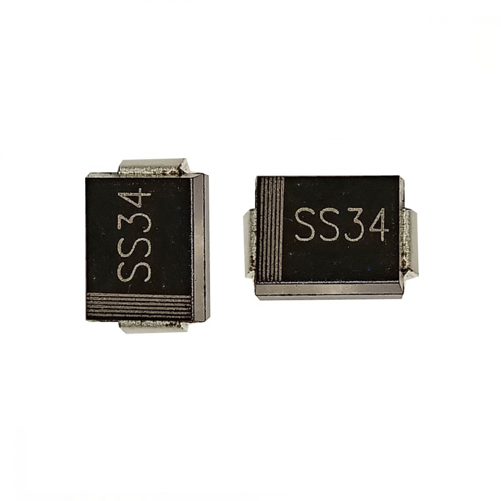 Diodo Schottky Ultra Rapido SS34 (1N5822) SMD DO-21 50 Peças - Cerne ...