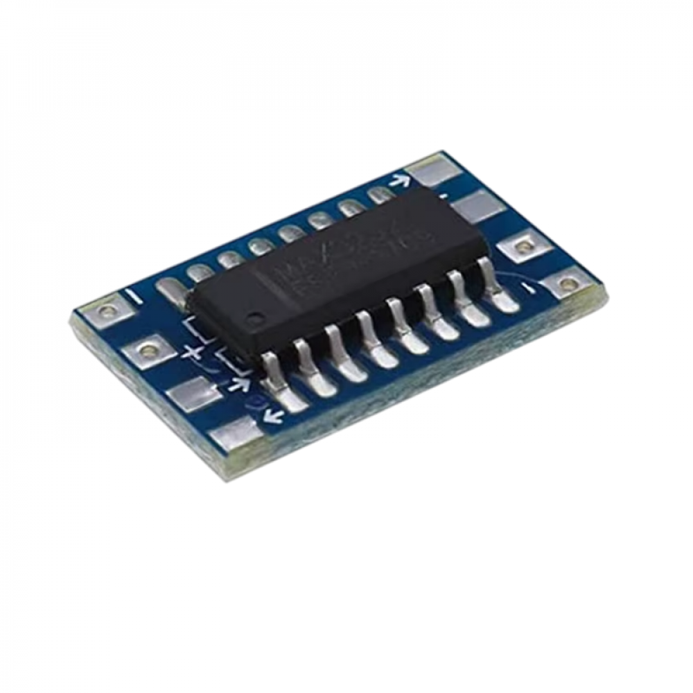 Mini Modulo Conversor RS232 para TTL MAX232 - Cerne Componentes Eletronicos