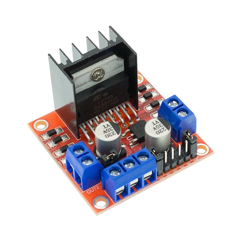 Modulo Driver Ponte H L298N - Cerne Componentes Eletronicos